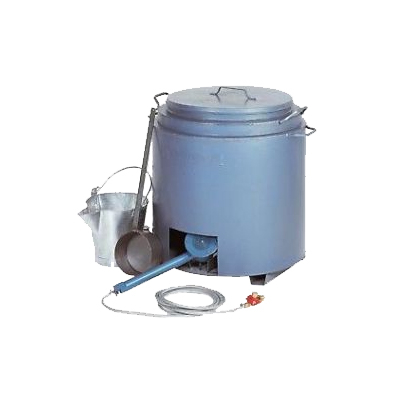 10 Gallon Single Skin Bitumen Boiler Pot Complete Kit (without Tap ...