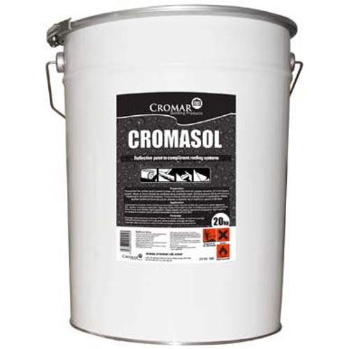 Cromasol High Performance Reflective Paint White - 20 Litre Drum ...