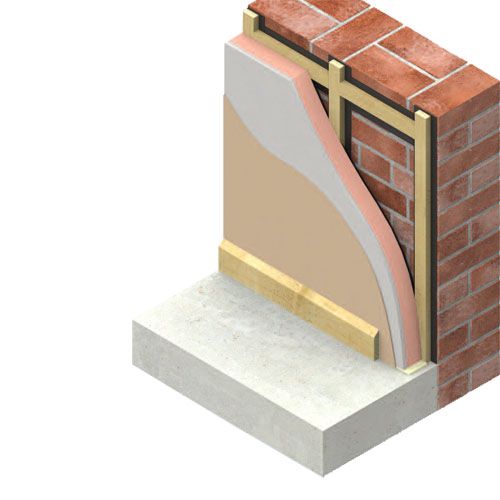 Kingspan Kooltherm K18 Insulated Plasterboard - 1.2m x 2.4m x 72.5mm ...