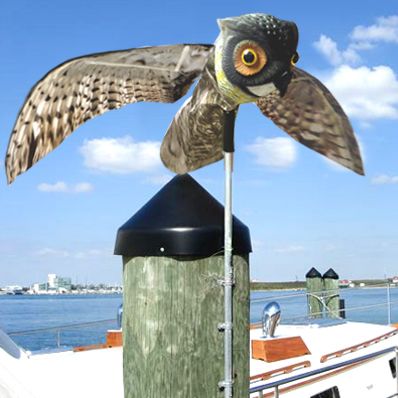 Prowling Flapping Owl Bird-X Predator - Bird Deterrent | Roofing ...