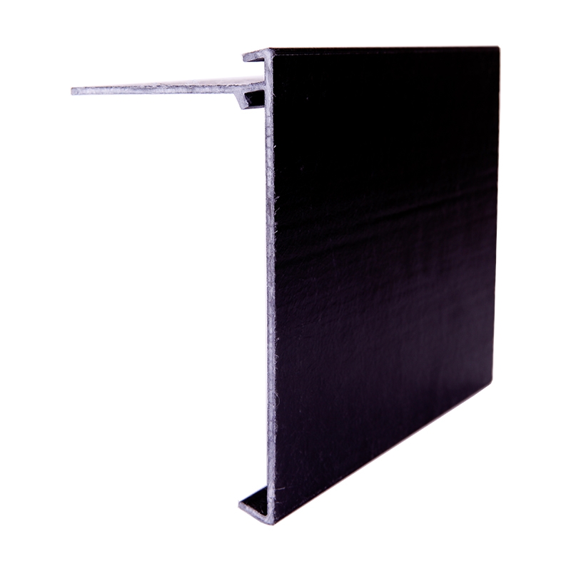 GRP Felt Trim Type 6 (Black) - 150mm Face 65mm Leg 2.5m Long | Roofing ...