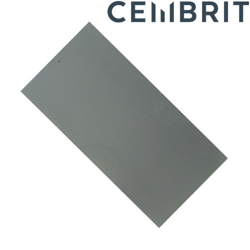 Cembrit Jutland 600mm x 300mm Man Made Fibre Cement Slate - Graphite ...