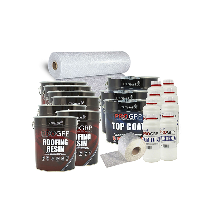 Cromar ProGRP Fibreglass Roofing Kit With Tools - 100m2 | Roofing ...