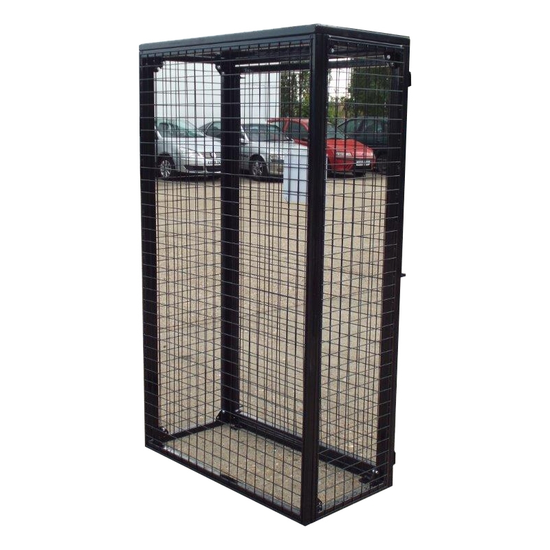 Gas Bottle / Cylinder Storage Cage - H1700mm x W1000mm x D500mm ...