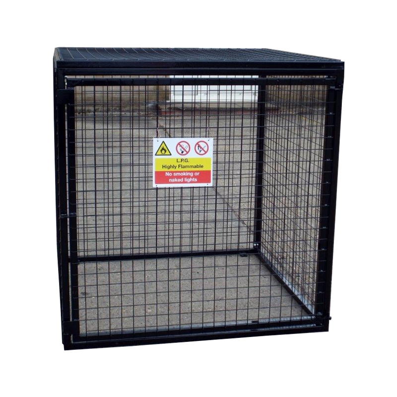 Gas Bottle / Cylinder Storage Cage - H1200mm x W1200mm x D1200mm ...
