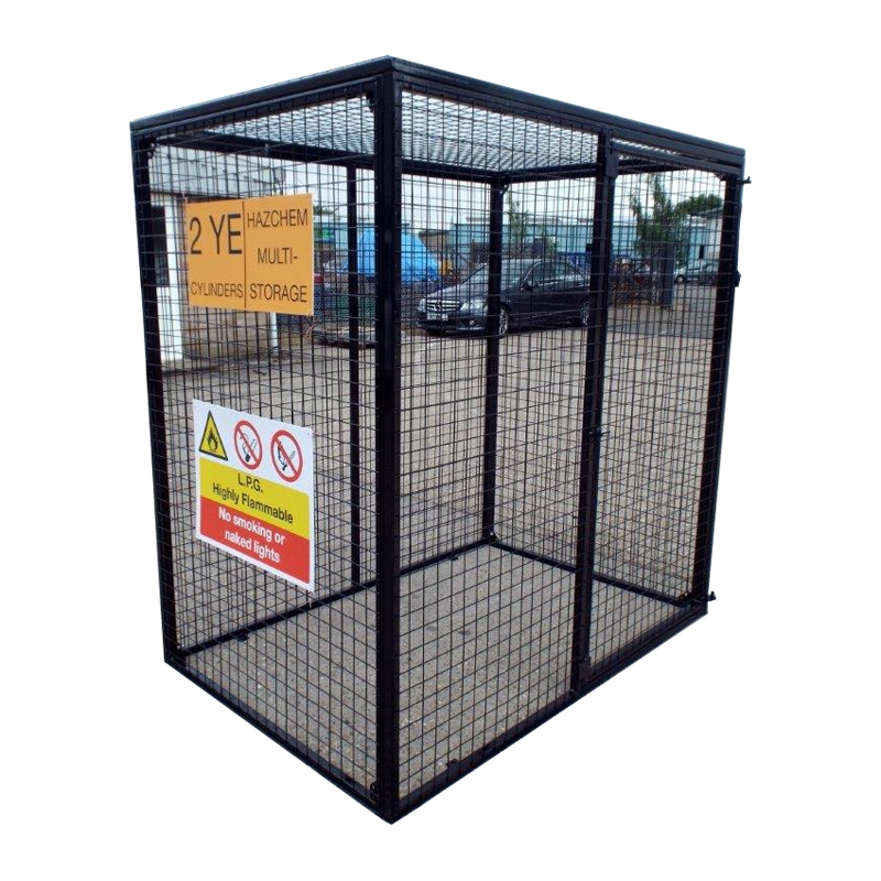 Gas Bottle / Cylinder Storage Cage - H1800mm x W1800mm x D1200mm ...