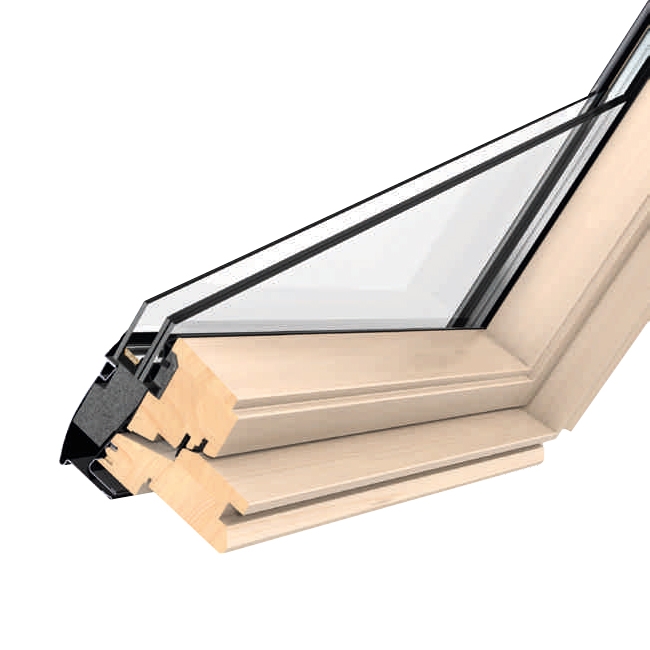 VELUX GPL PK08 3070 Pine Top Hung Window Laminated - 94cm x 140cm ...