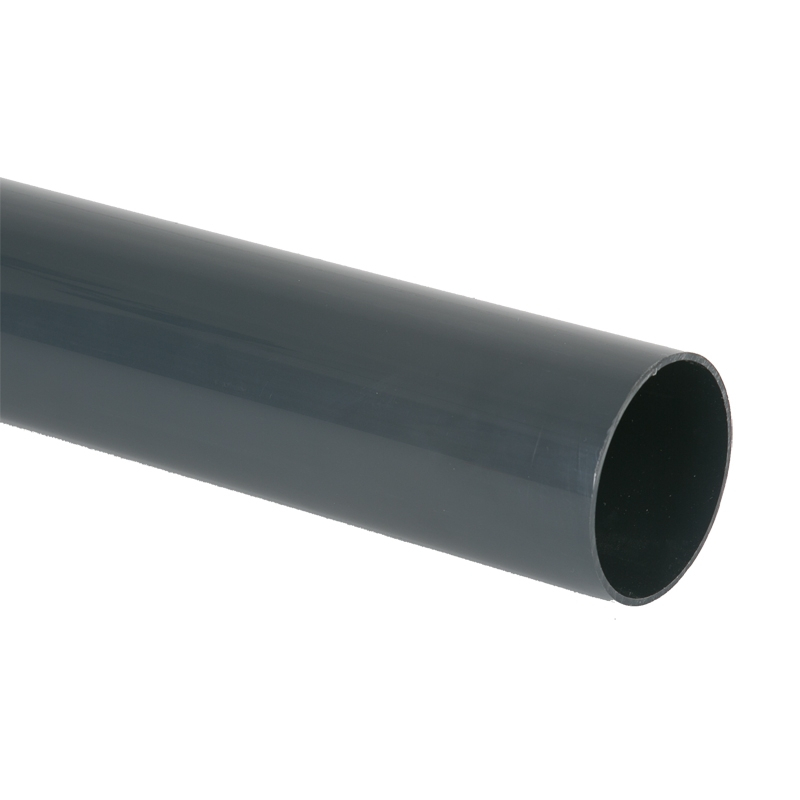 Cast Iron Style Soil Pipe 500mm Offset Section 110mm - Anthracite Grey ...