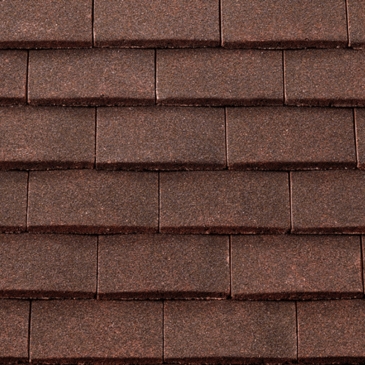 Redland Concrete Plain Roof Tile Sanded Finish - Natural Red | Roofing ...