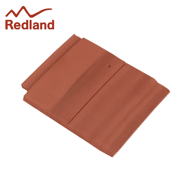Redland DuoPlain Concrete Interlocking Roof Tile Smooth - Tuscan Red ...