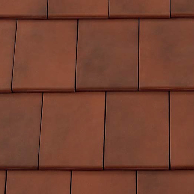 Redland Fontenelle Interlocking Clay Roof Tile Smooth - Brindle ...