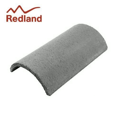 Redland Concrete Half Round Ridge 450mm - Slate Grey | Roofing Superstore
