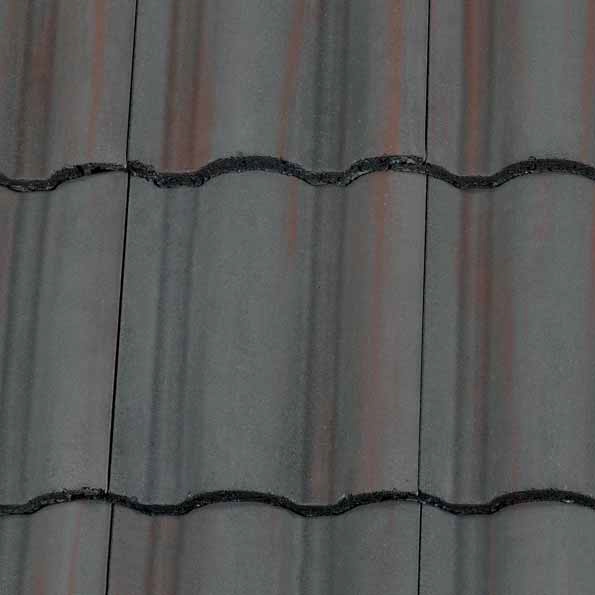 Redland Regent Concrete Profiled Roof Tile Breckland Black - Pallet of ...