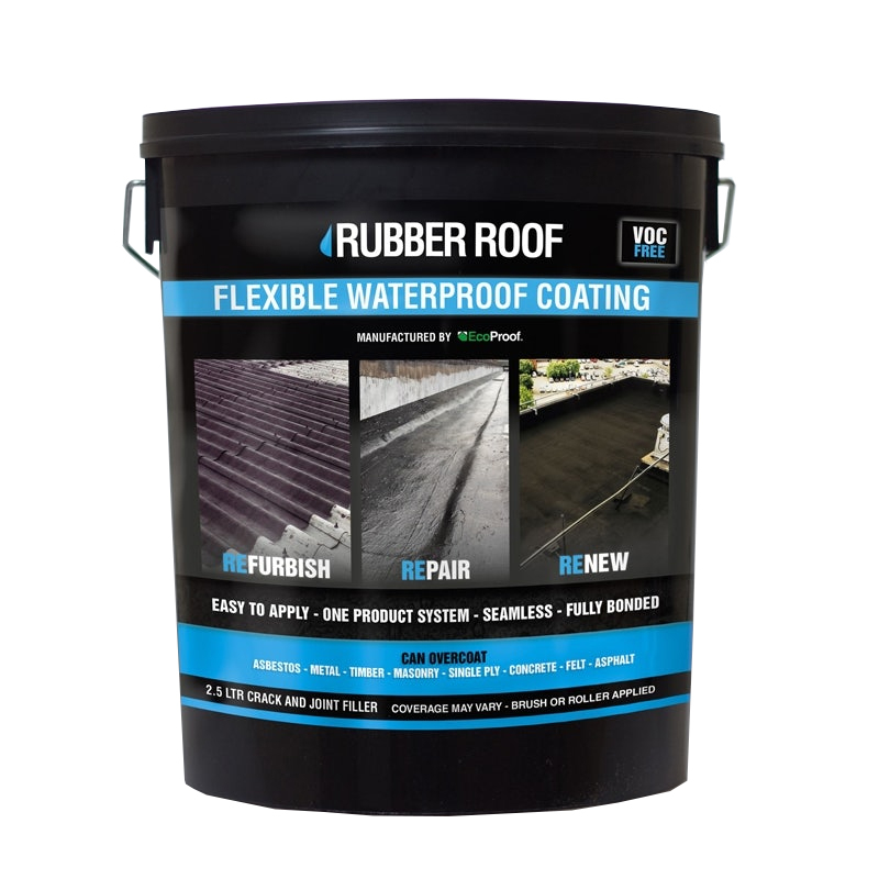 Rubber Roof Crack and Joint Filler - 2.5ltrs (Black) | Roofing Superstore