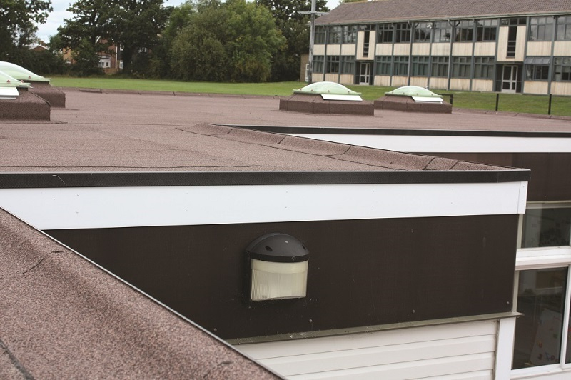 Ryno DE50 GRP Drip Edge External Corner - Black | Roofing Superstore