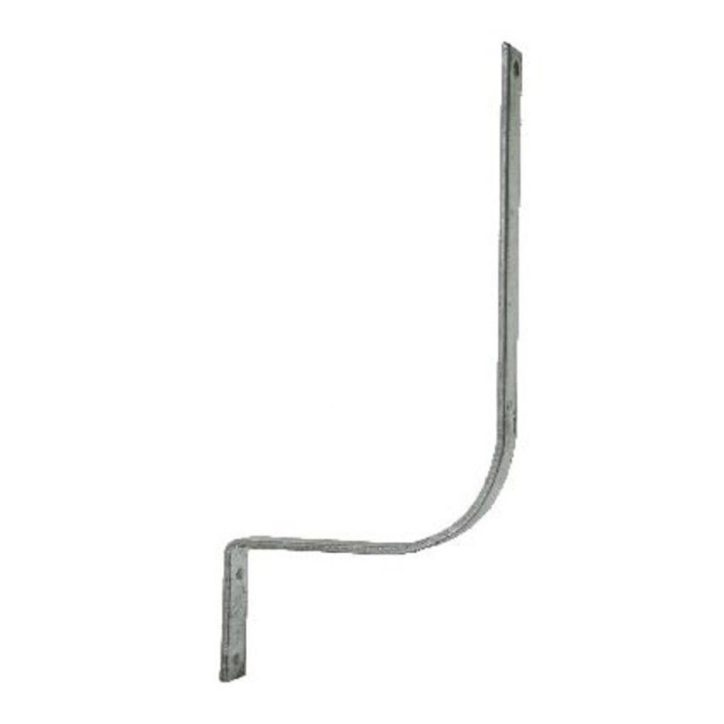 Galvanised Half Round Bracket for Samac Snow Guards - 150mm | Roofing ...