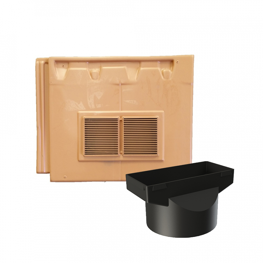 Sandtoft 20/20 Concealed Tile Vent with Pipe Adaptor - Flanders ...