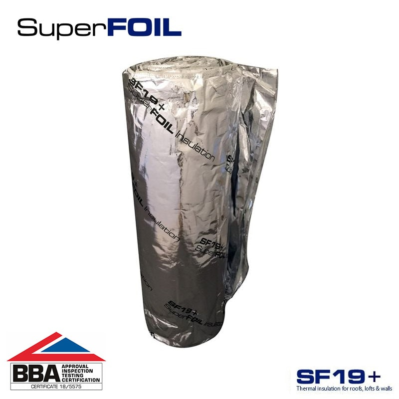 SuperFOIL SF19+ Multi-layer Thermal Insulation - 1.5m x 10m | Roofing ...