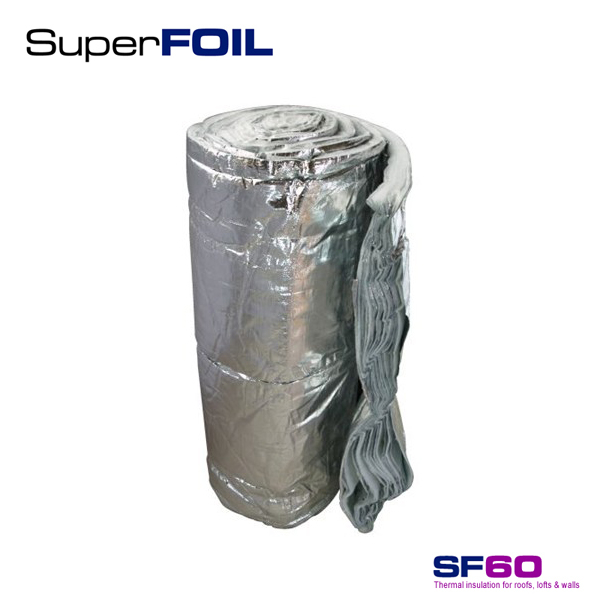 SuperFOIL SF60 Multi-Layer Foil Insulation 1.5m x 8m Roll (12m2 ...