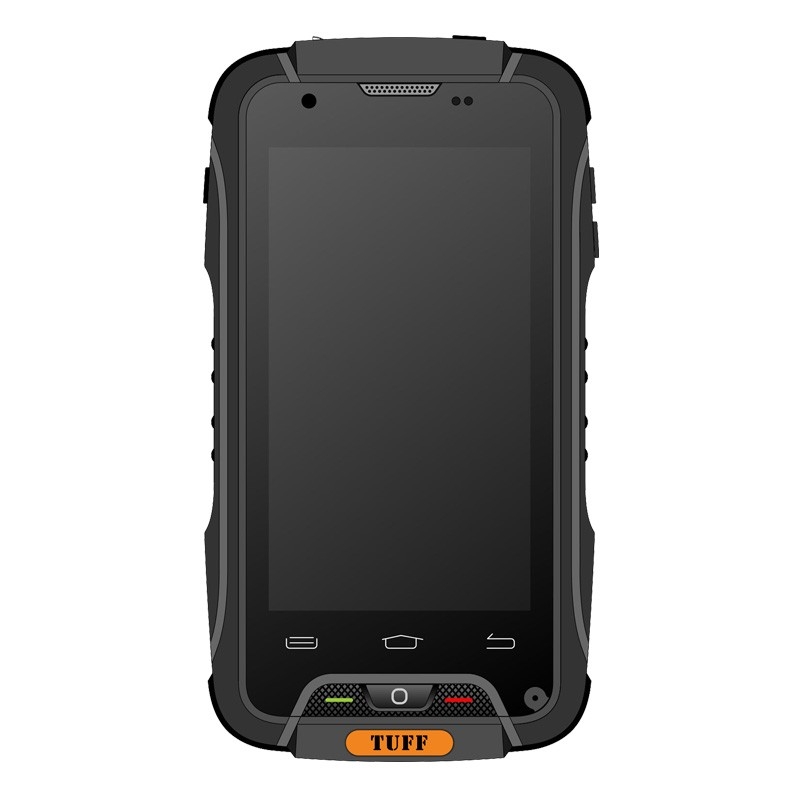 TUFF T400 Tough SIM free Mobile Phone (All Black) - 4G capable ...