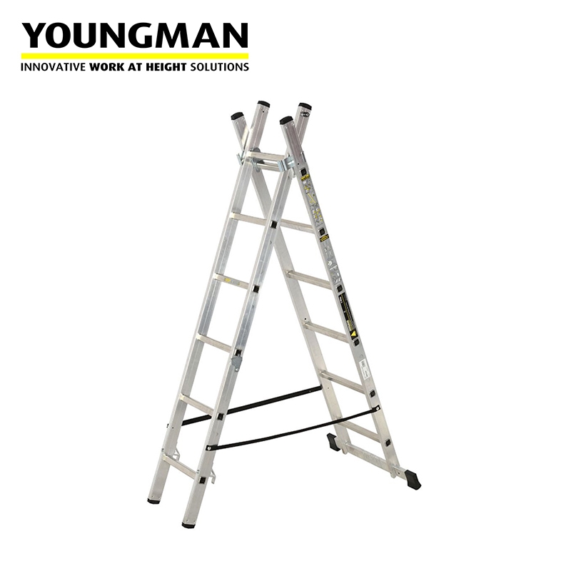 Youngman Light Trade 3-Way Combination Ladder - BS EN131 | Roofing ...